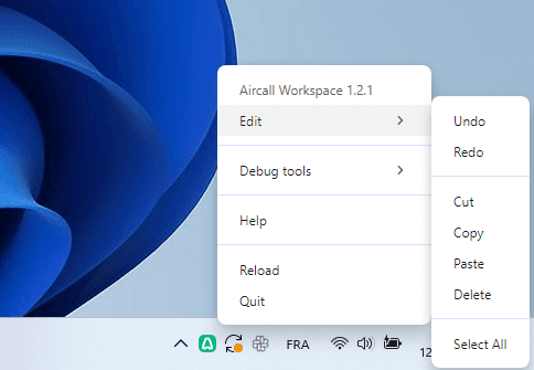 Aircall Help Center | Aircall Workspace - Checking the current version ...